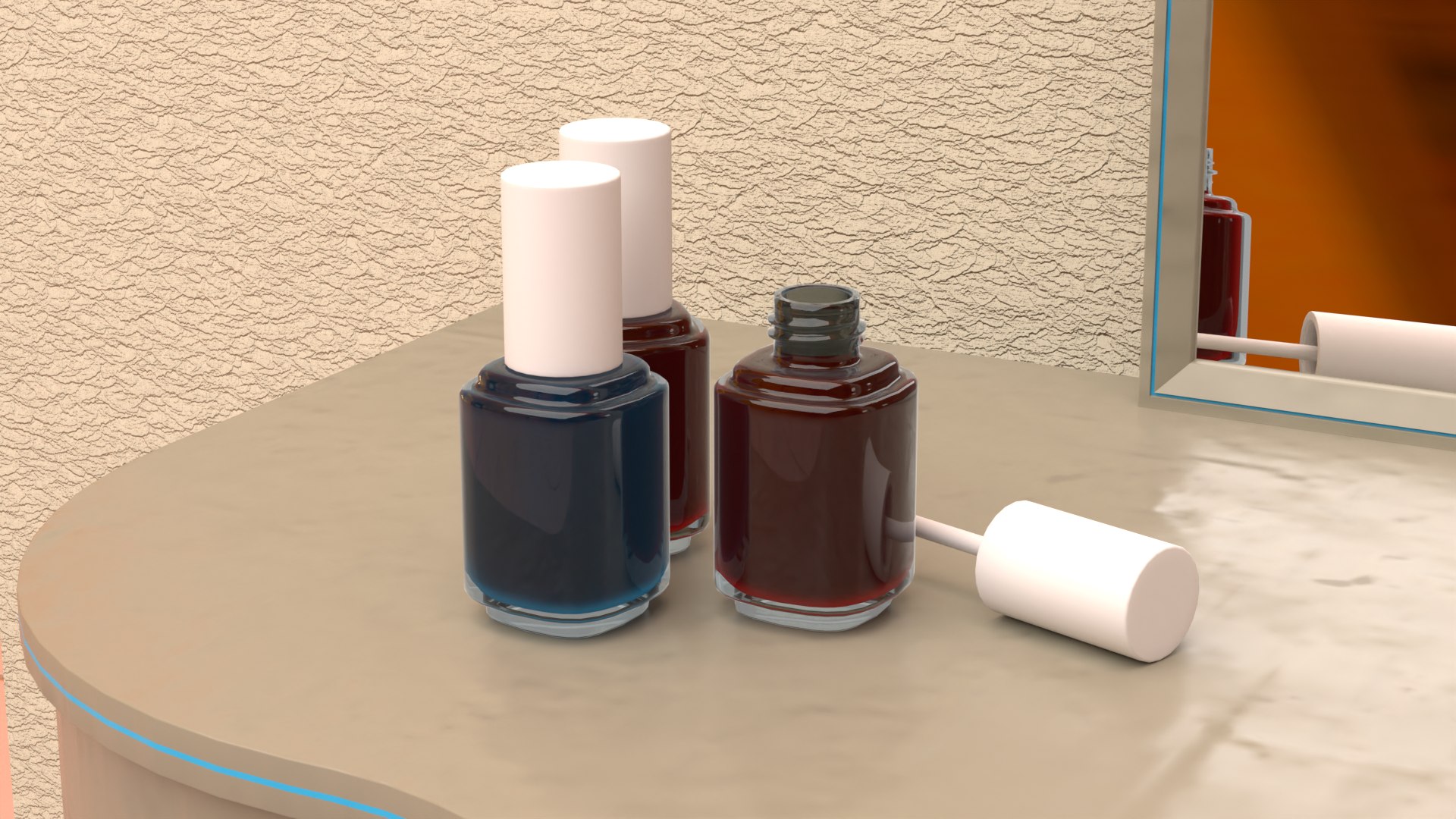 3D Model Nail Polish 3D Model - TurboSquid 2343870