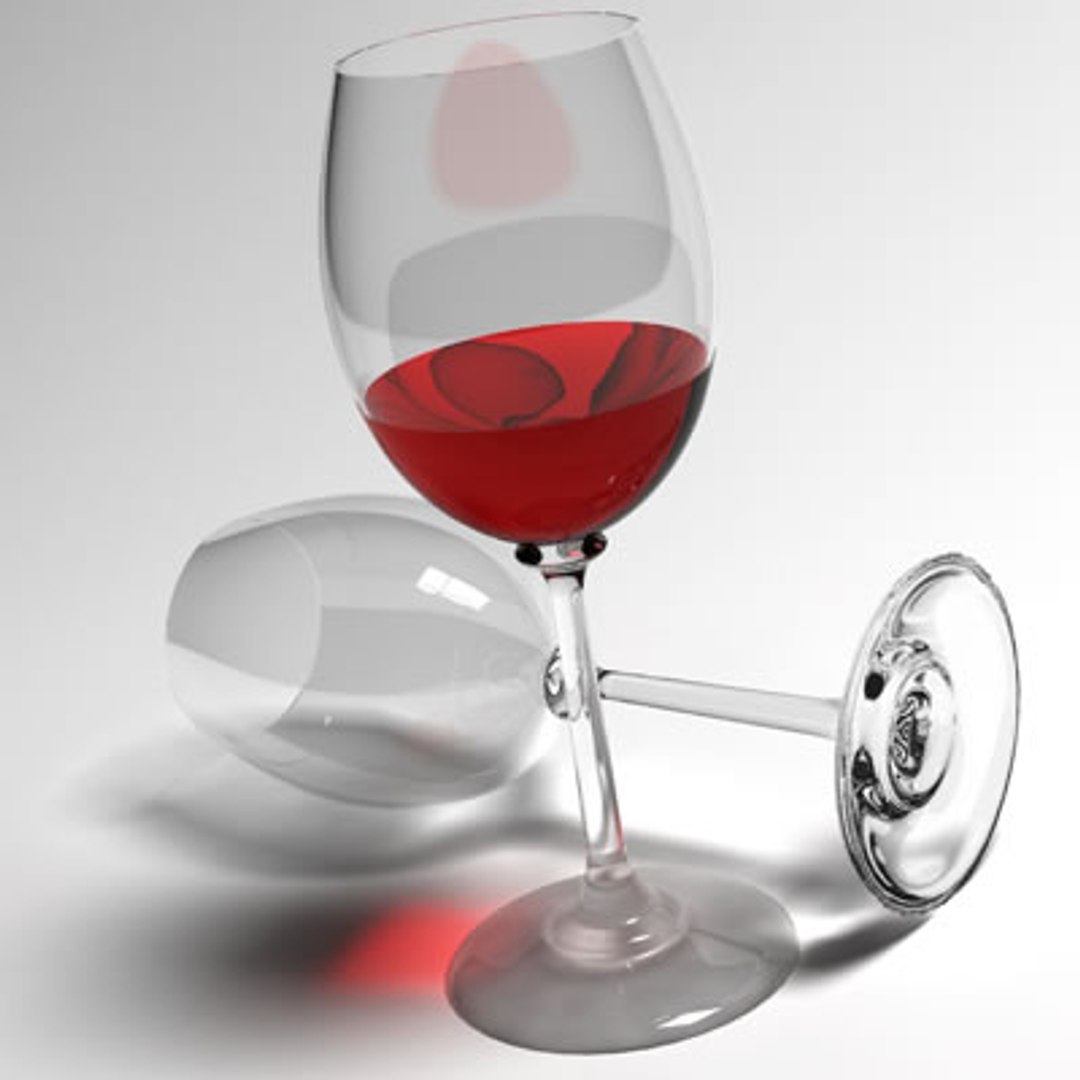 Wine Glass 3d Model