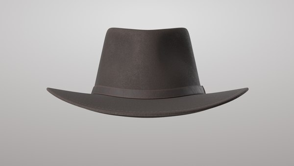 modelo 3d Sombrero Vaquero PBR - TurboSquid 2207936