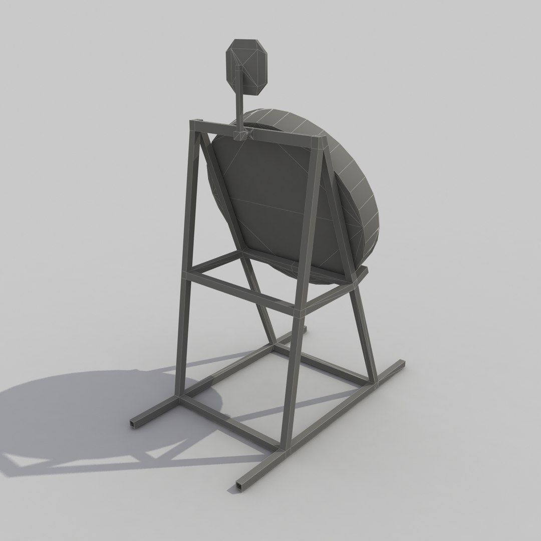 3d Target Shooting Archery Model