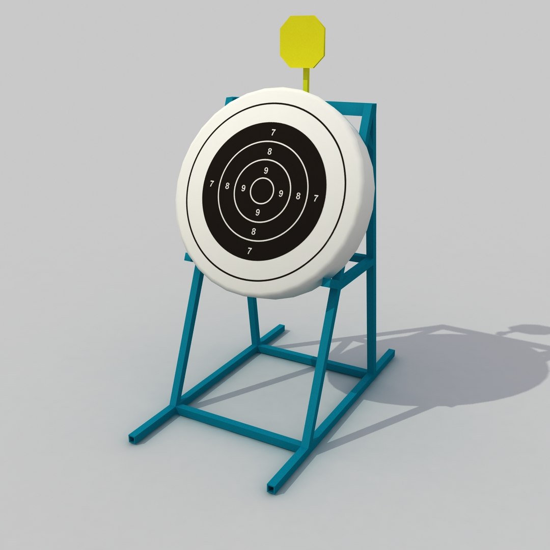 3d Target Shooting Archery Model