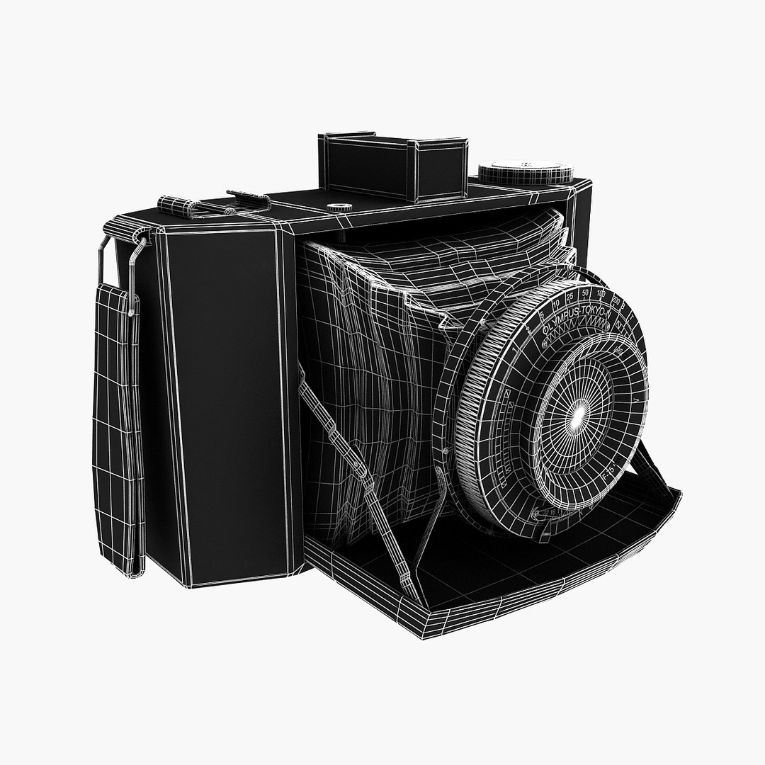 3d Model Video Camera