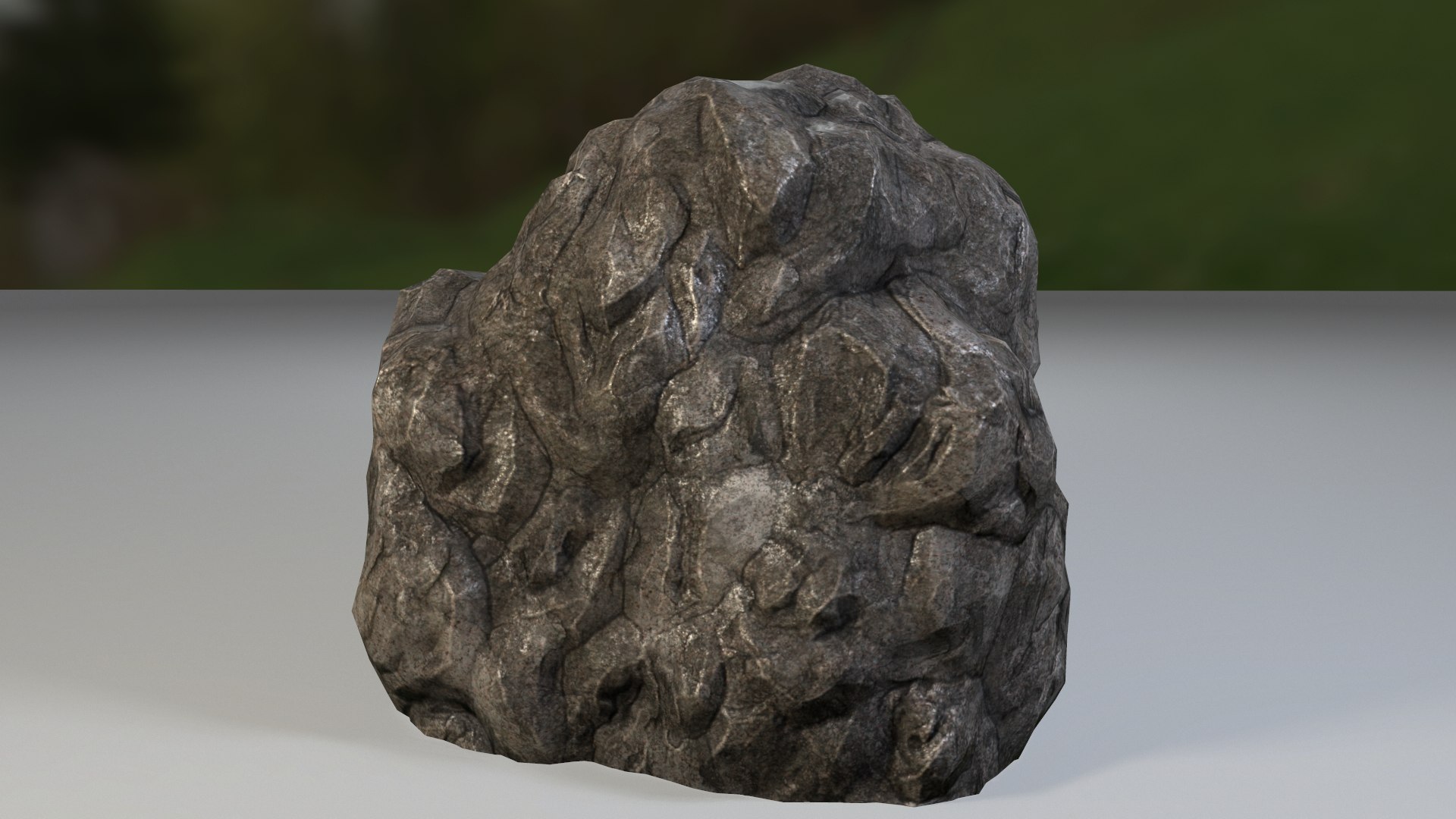 3d Ready Rock Formation Model