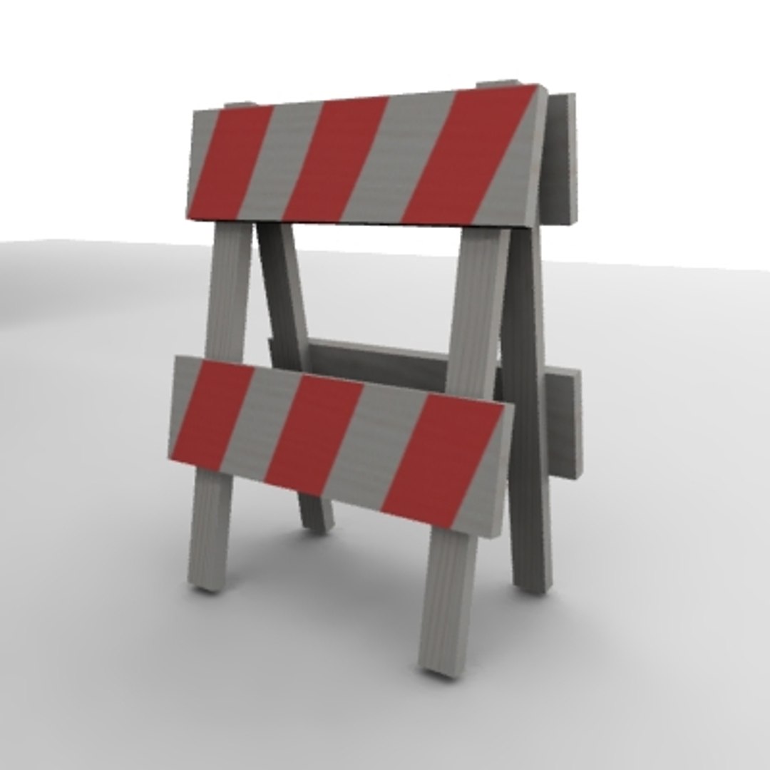 3d Traffic Barriers Model