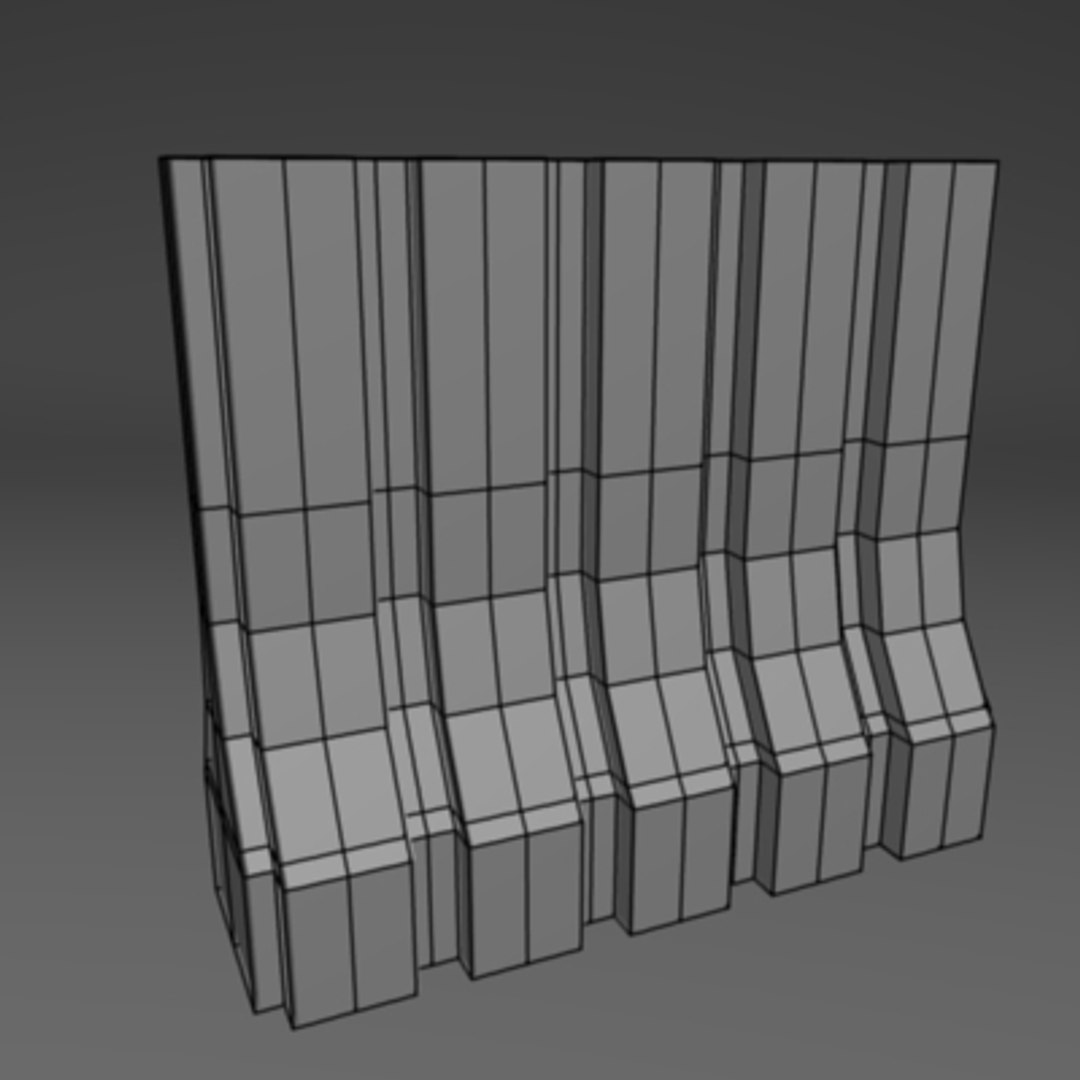 3d Traffic Barriers Model