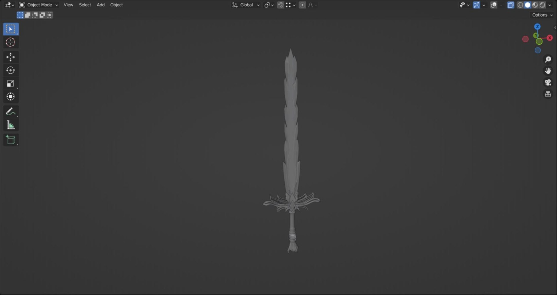 Ice Sword 3D Model - TurboSquid 2130664