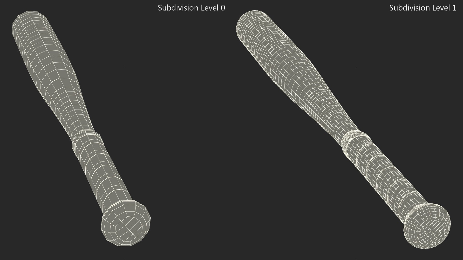 3D Baseball Bat Steel - TurboSquid 2132249