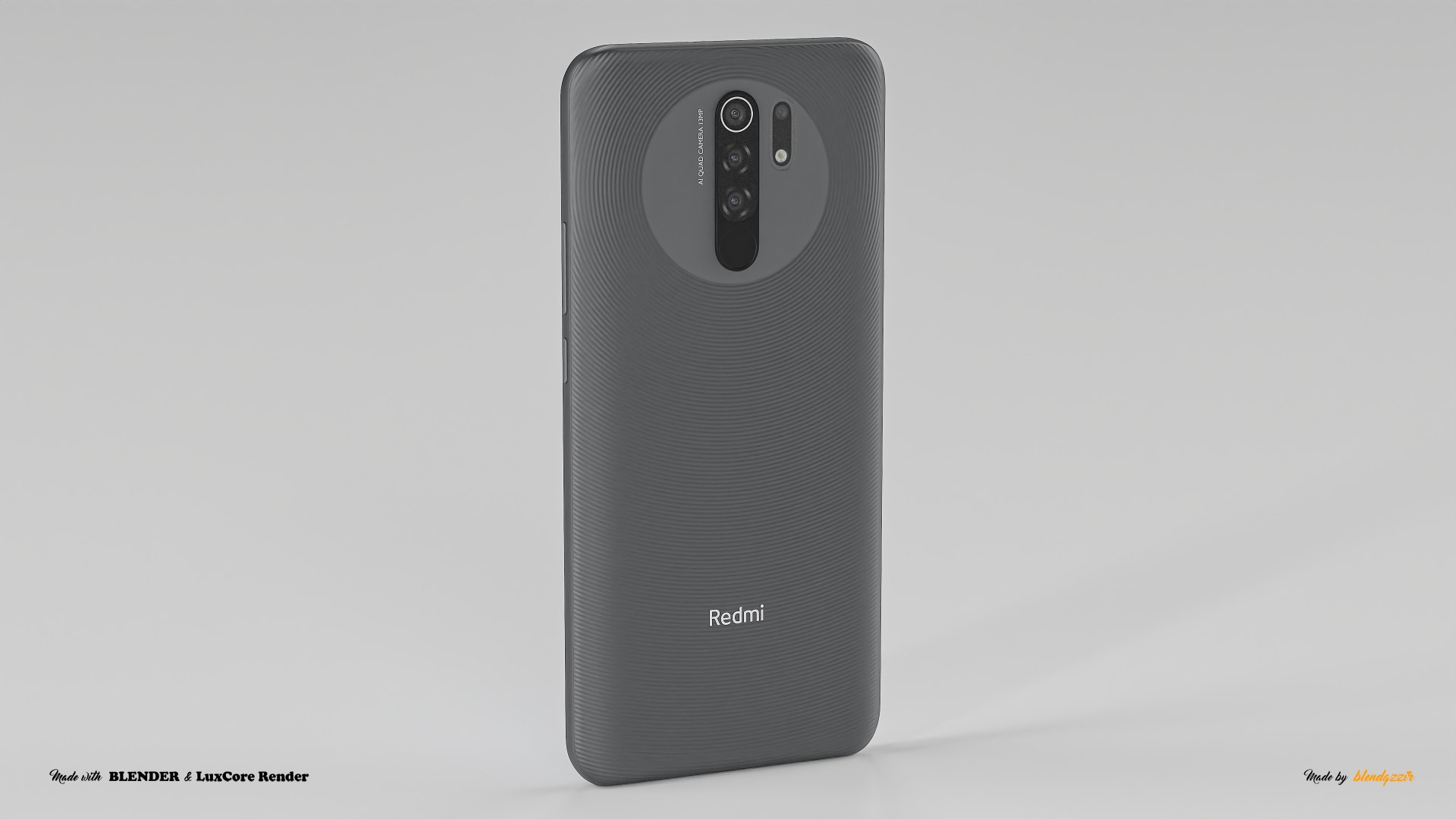 XIAOMI REDMI 9 3D Model - TurboSquid 1719122