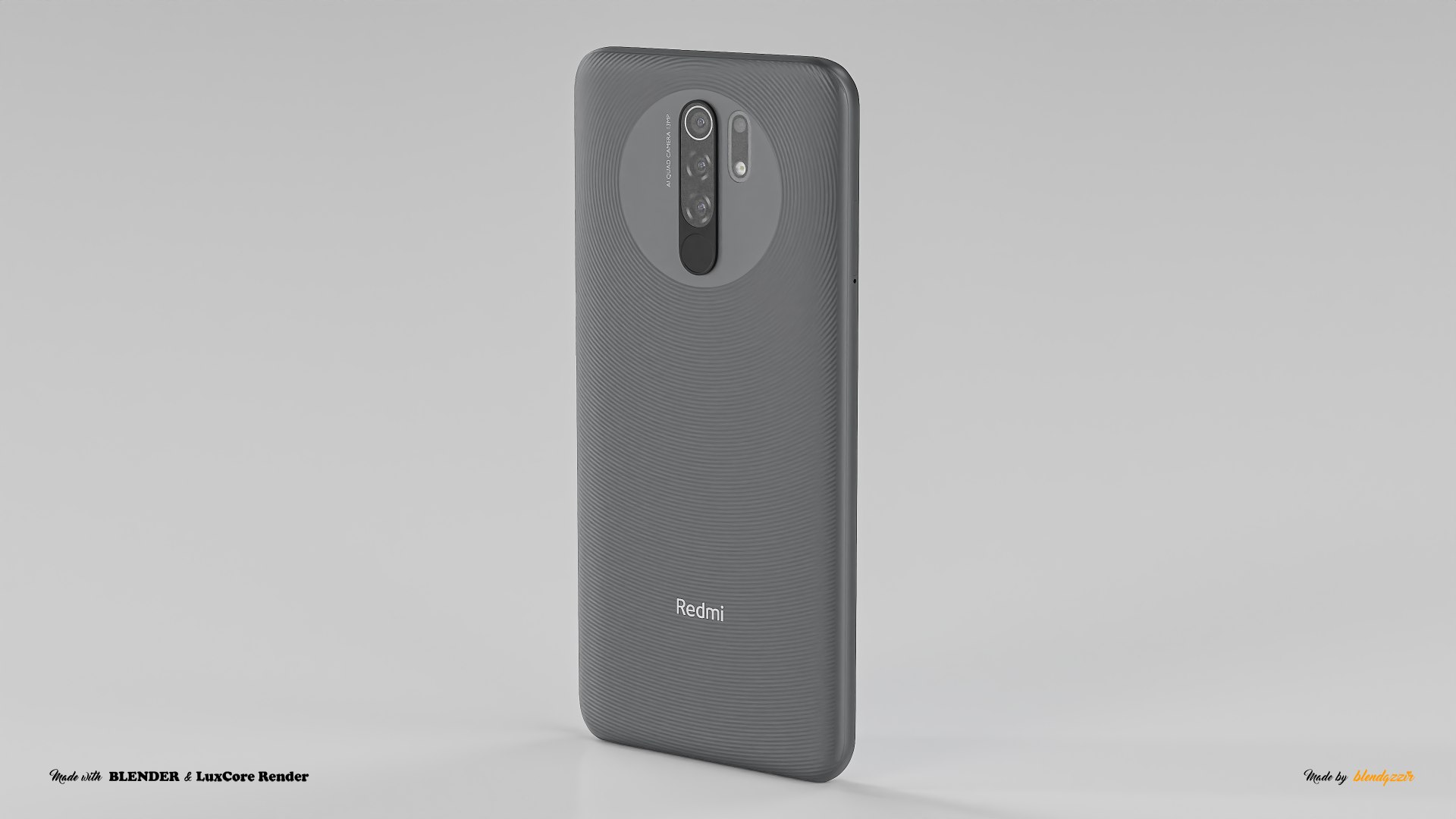 XIAOMI REDMI 9 3D Model - TurboSquid 1719122