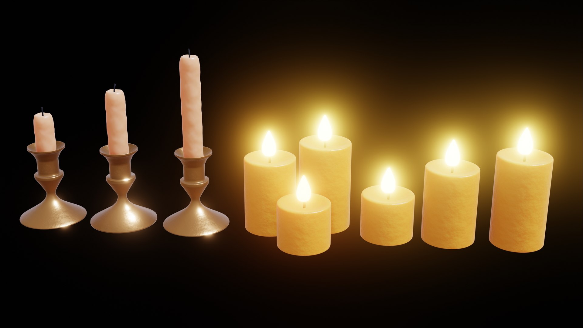 3D Model Stylized Fall Autumn Asset Pack - TurboSquid 2283088