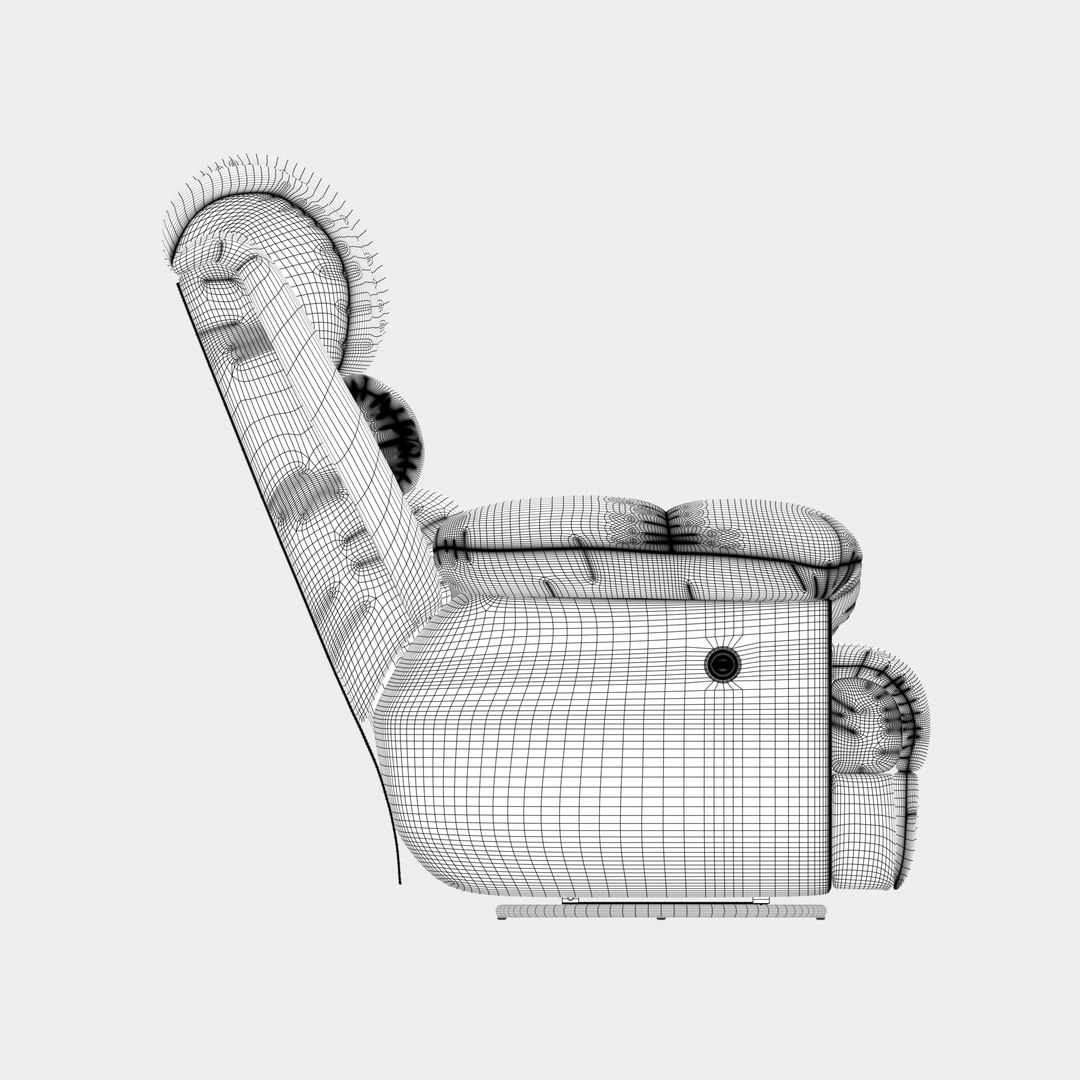 3D Model Modern Recliner - TurboSquid 2174252