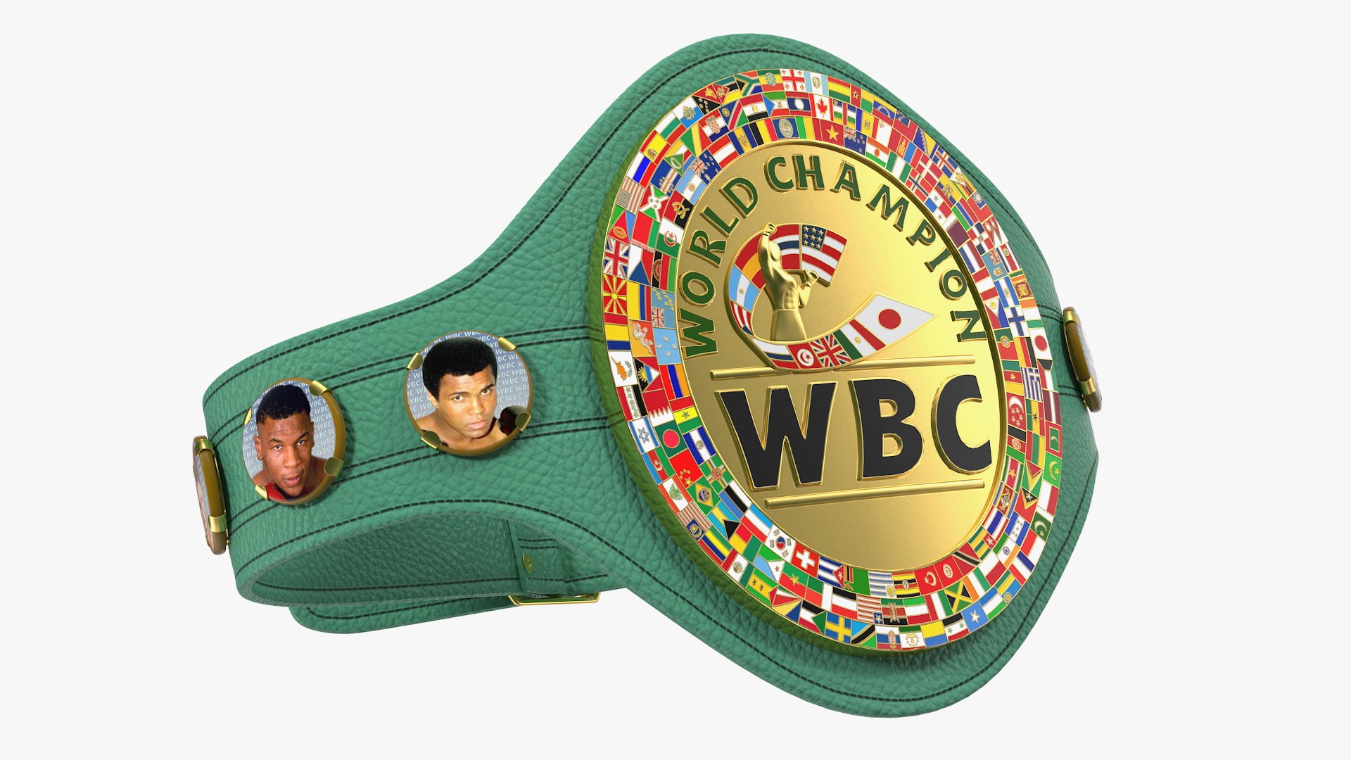 3D Model Wbc Champion Belt - TurboSquid 1472475