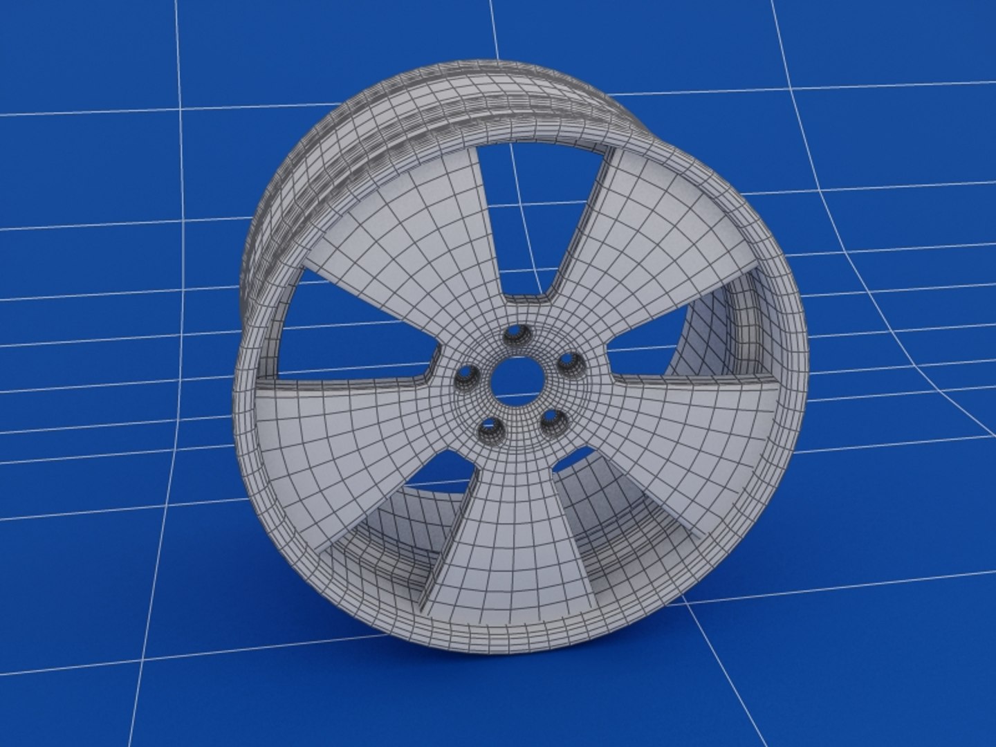3ds max 5 car rims wheels