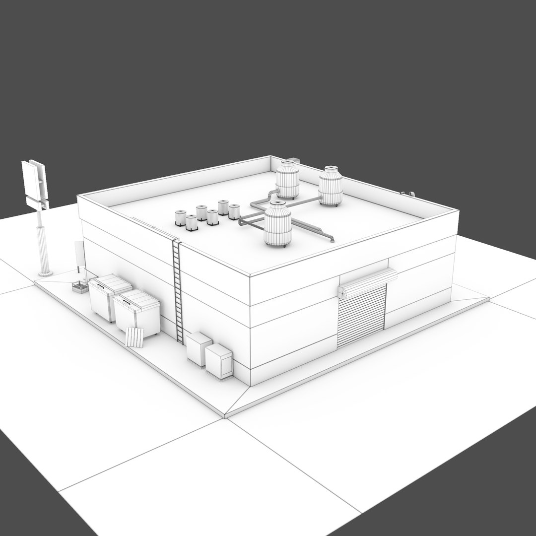 3D Convenience Store Model - TurboSquid 1747960