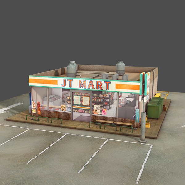 3D Convenience Store model - TurboSquid 1747960