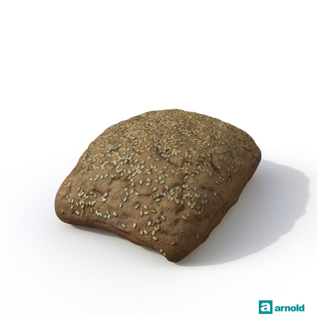 3D Bread Photogrammetry Arnold Model - TurboSquid 1226436