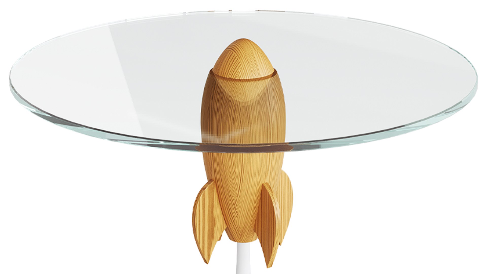 Rocket Coffee Table 3D Model - TurboSquid 2230585