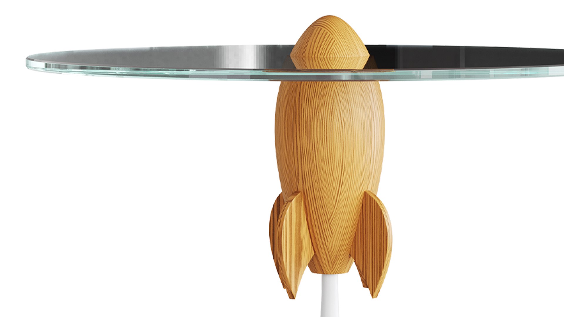 Rocket Coffee Table 3D Model - TurboSquid 2230585