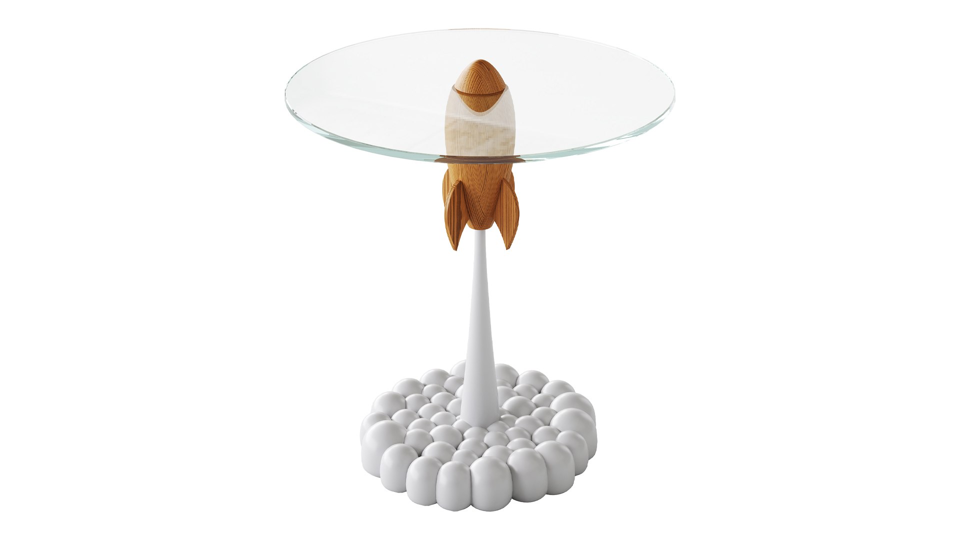 Rocket Coffee Table 3D Model - TurboSquid 2230585