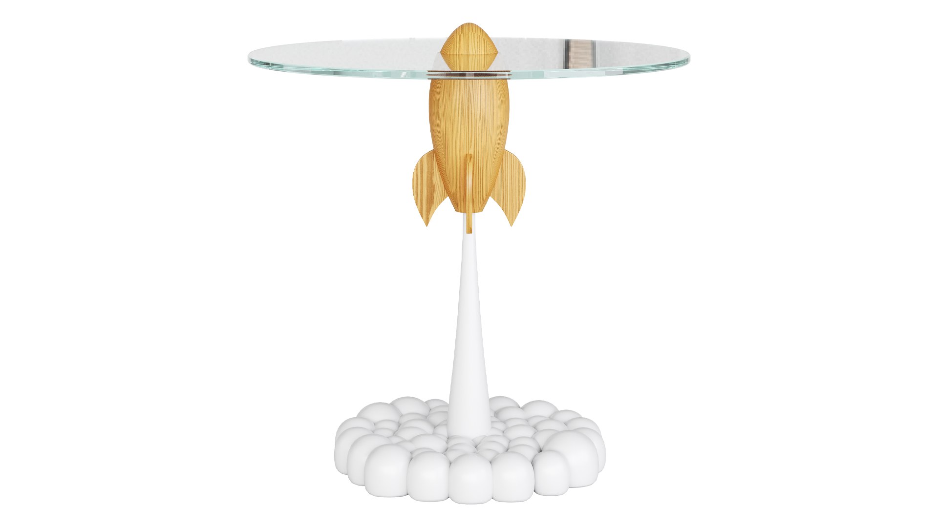 Rocket Coffee Table 3D Model - TurboSquid 2230585