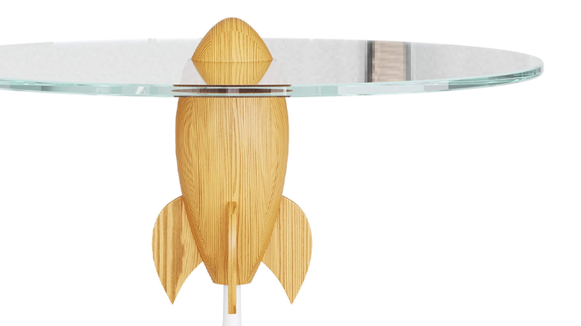 Rocket Coffee Table 3D Model - TurboSquid 2230585