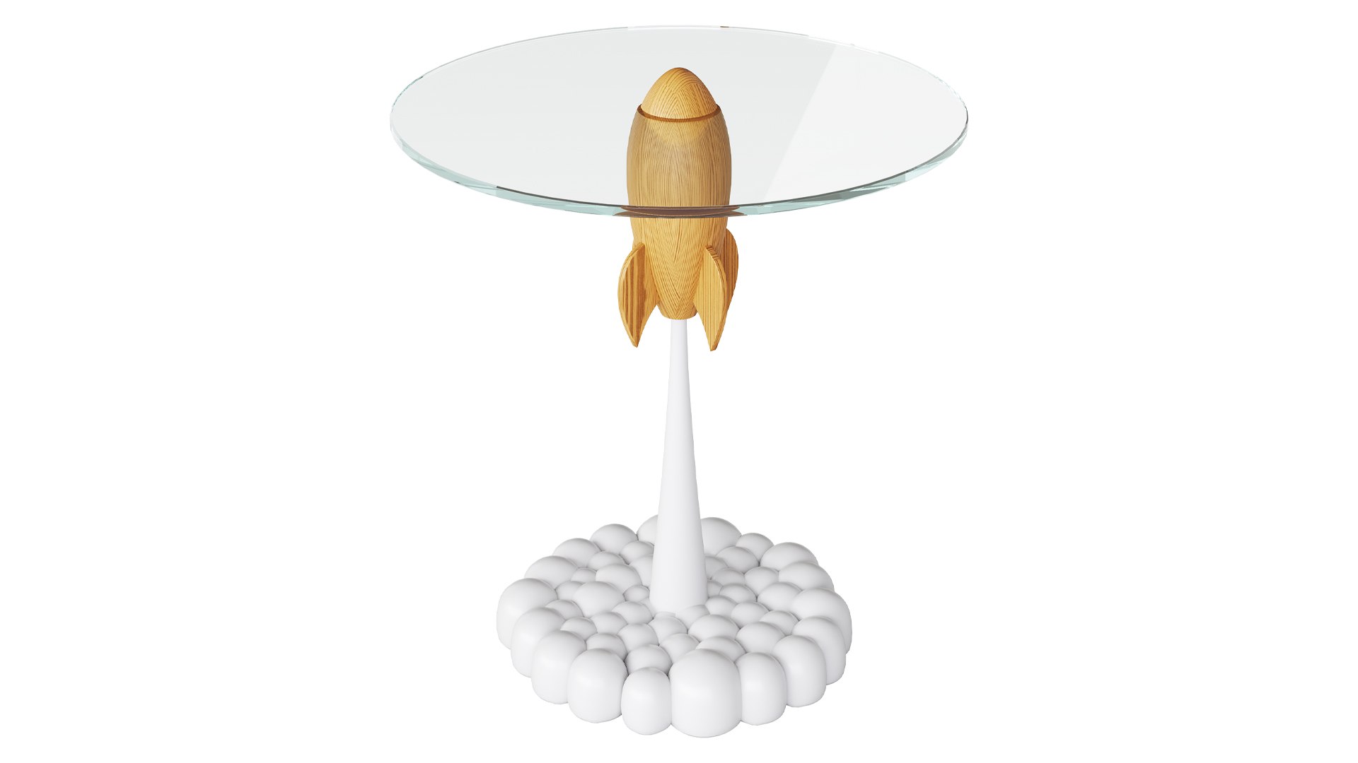 Rocket Coffee Table 3D Model - TurboSquid 2230585