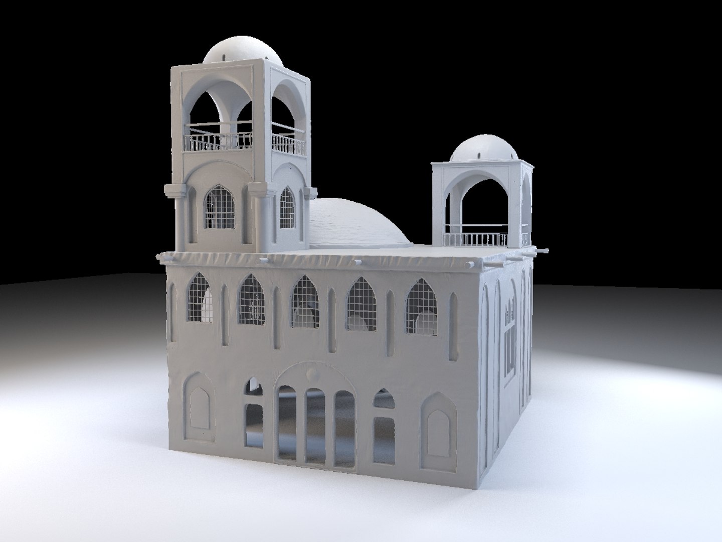 3D Rural House Exterior Model - TurboSquid 1563716