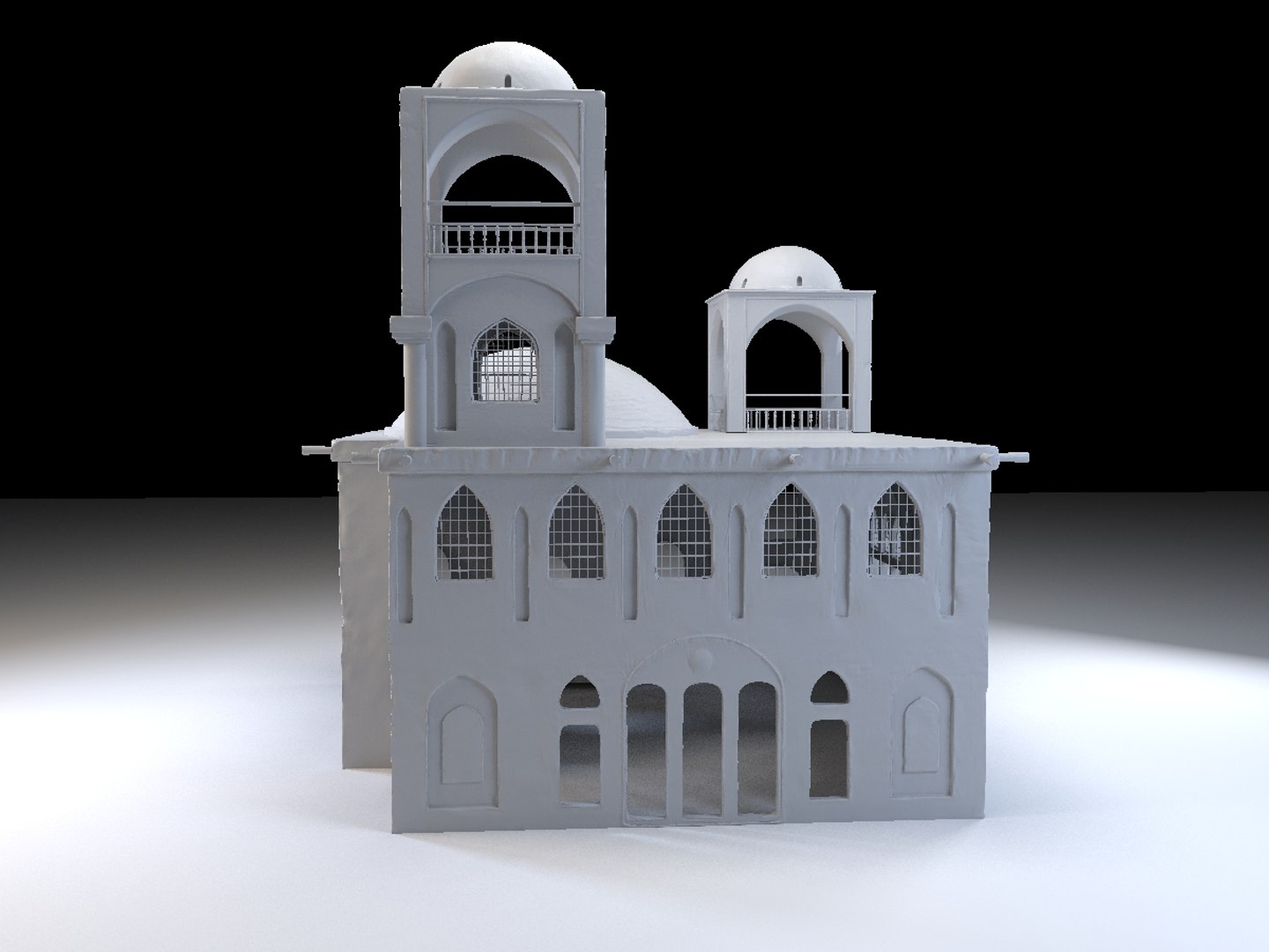 3D Rural House Exterior Model - TurboSquid 1563716