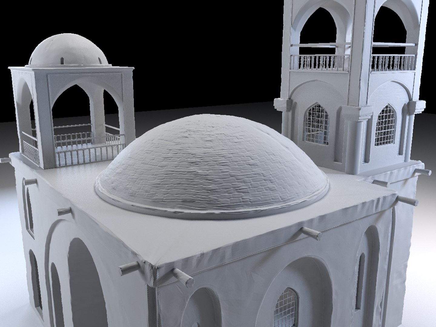 3D Rural House Exterior Model - TurboSquid 1563716