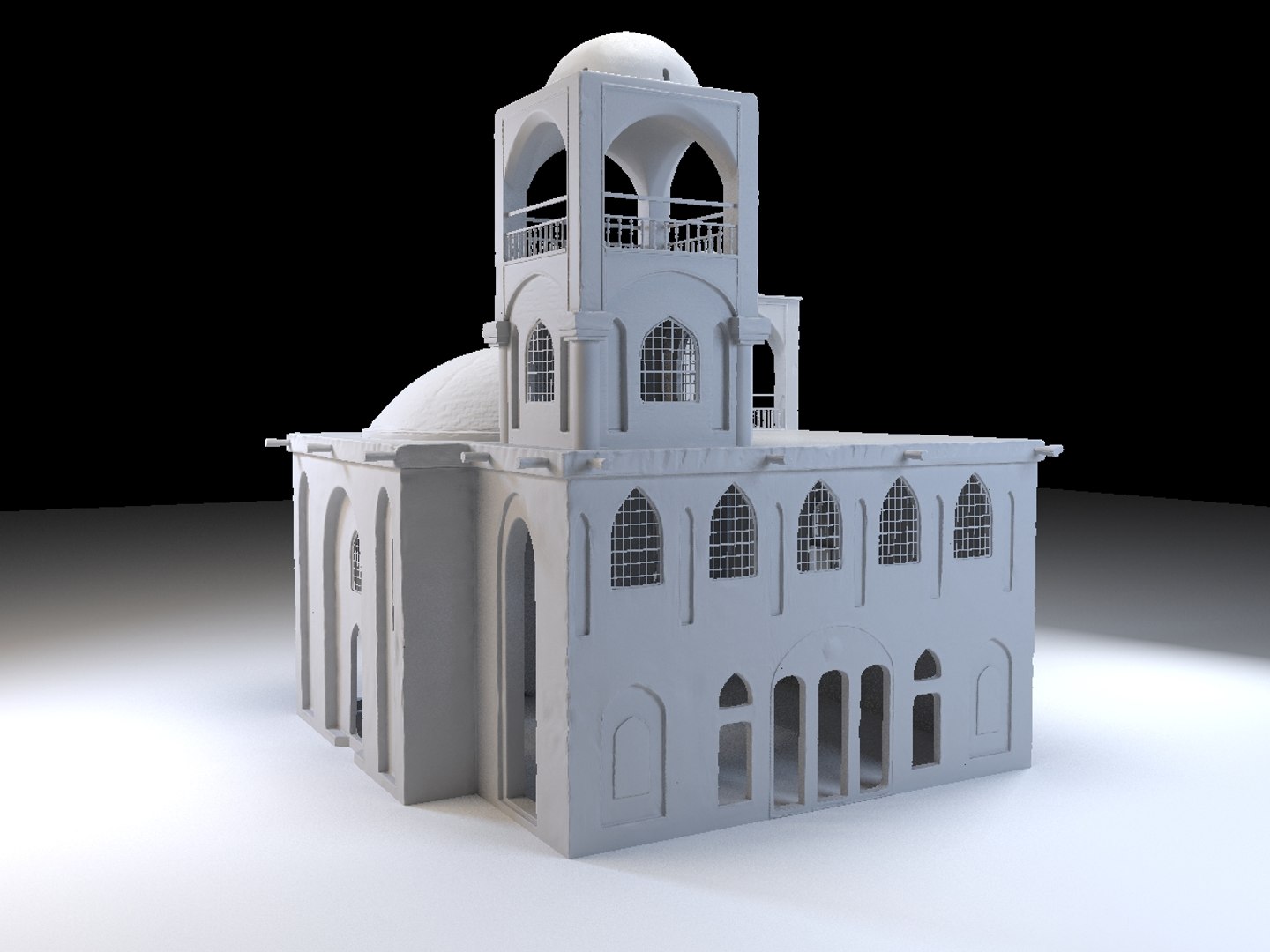 3D Rural House Exterior Model - TurboSquid 1563716