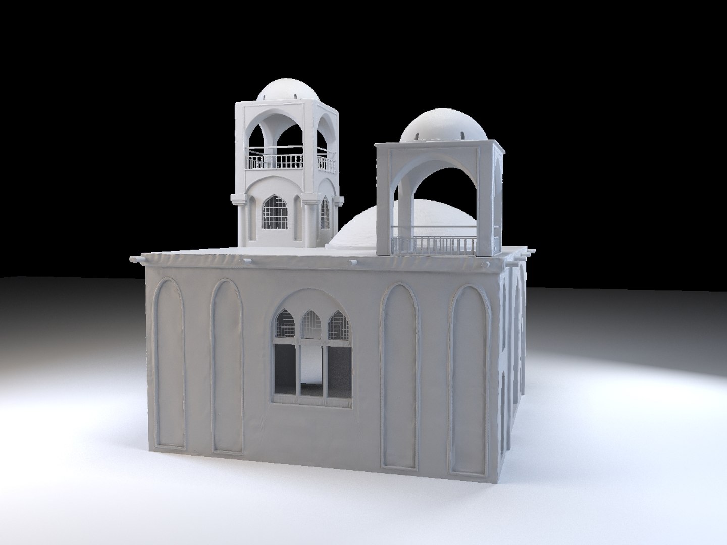 3D Rural House Exterior Model - TurboSquid 1563716