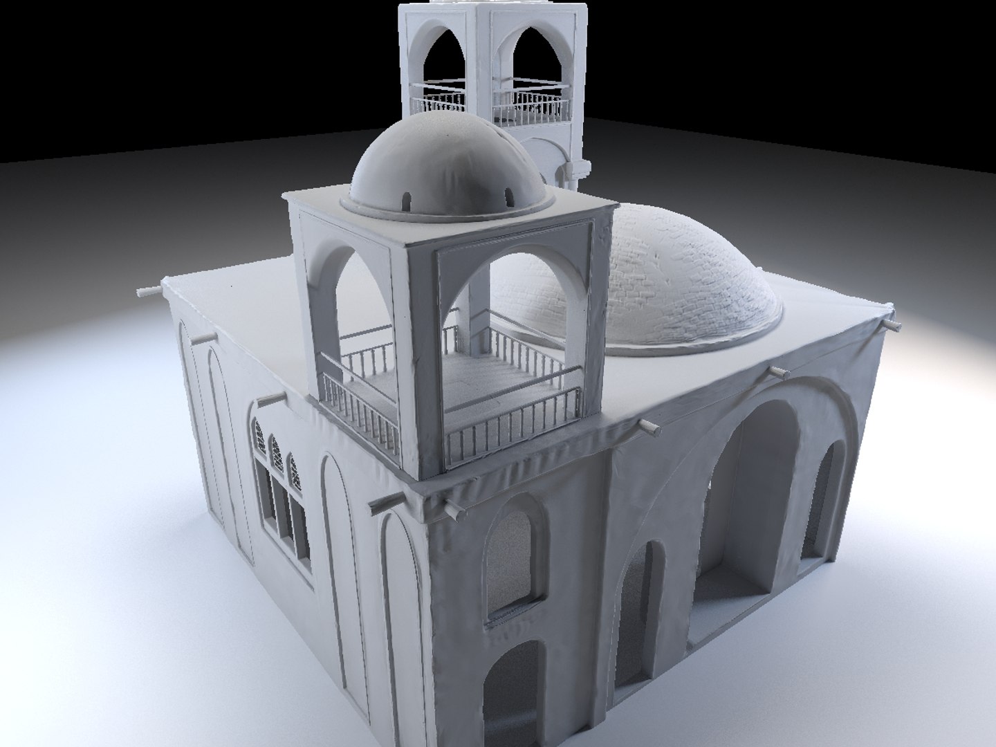 3D Rural House Exterior Model - TurboSquid 1563716