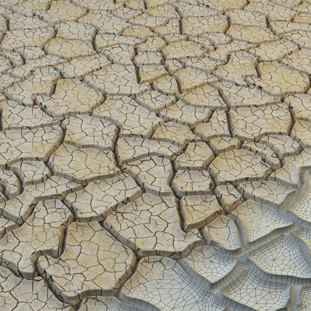 Cracked Ground 3D Model - TurboSquid 1152309