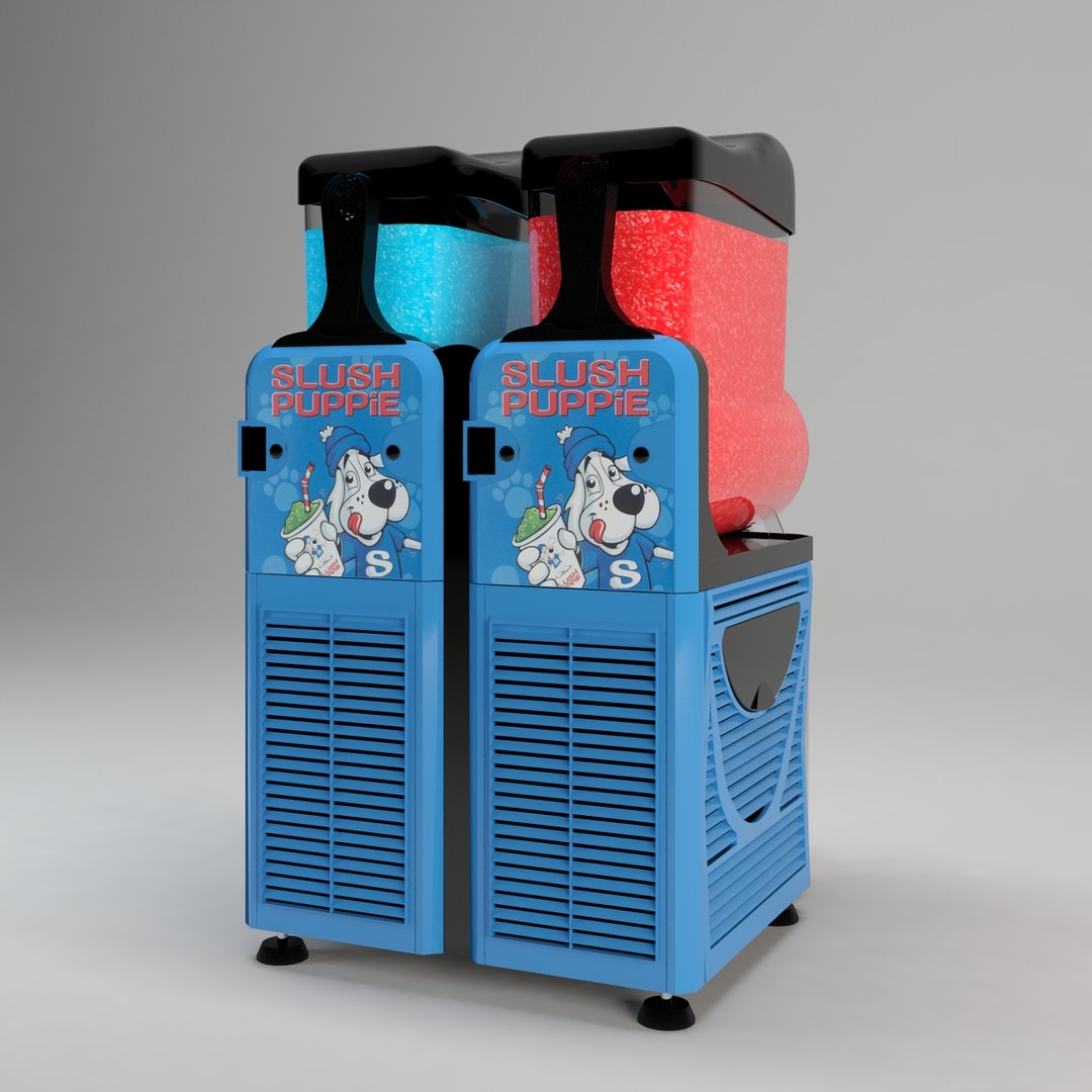 Slush Machine 3d Model