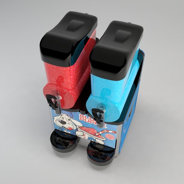 slush machine 3d model