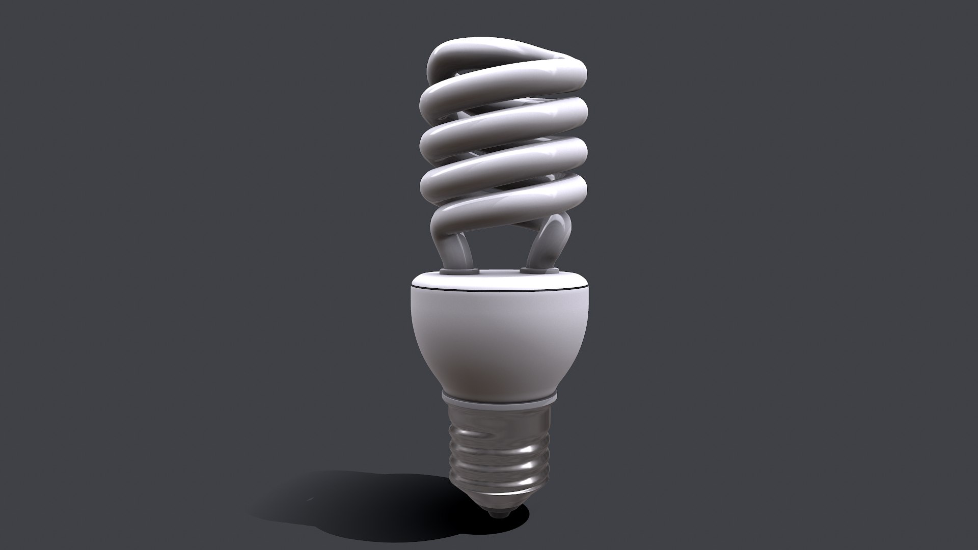 Free CFL Light Bulb PBR Model - TurboSquid 2194620