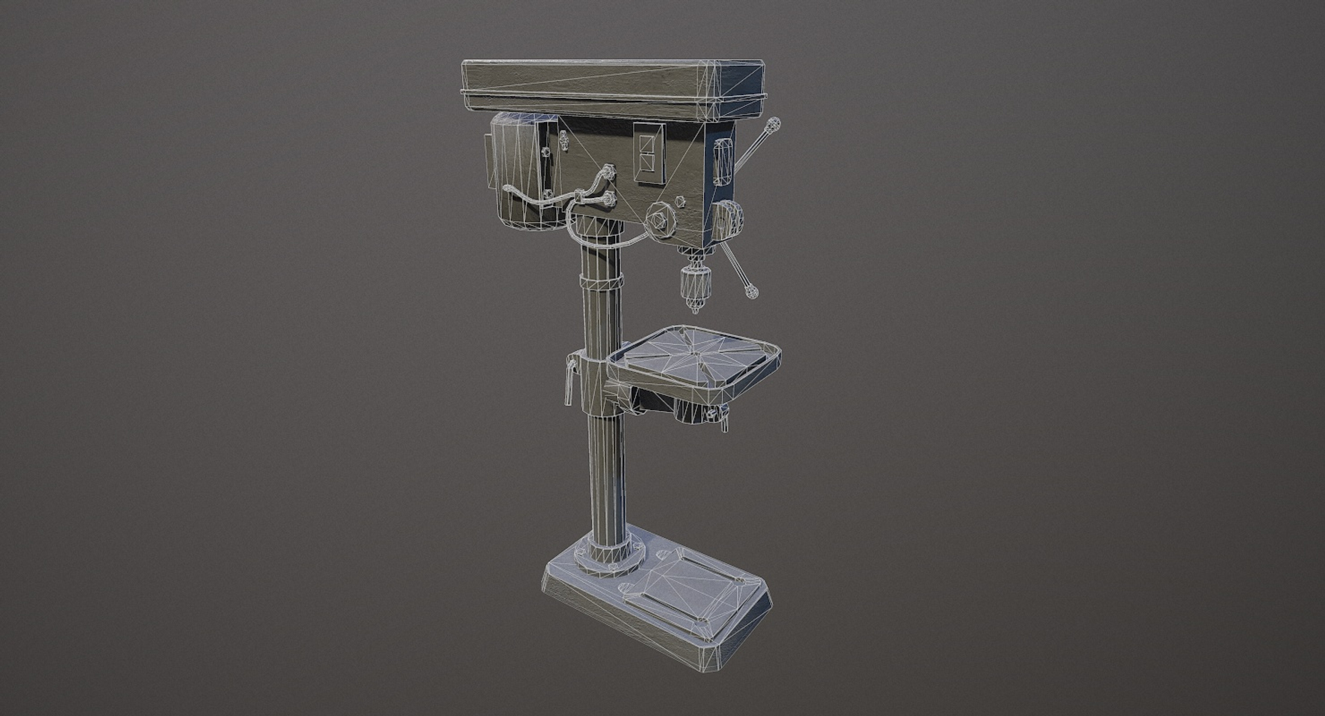 Drill machine 3D model - TurboSquid 1572957