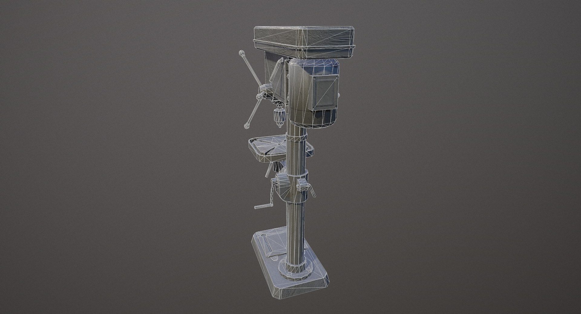 Drill Machine 3D Model - TurboSquid 1572957