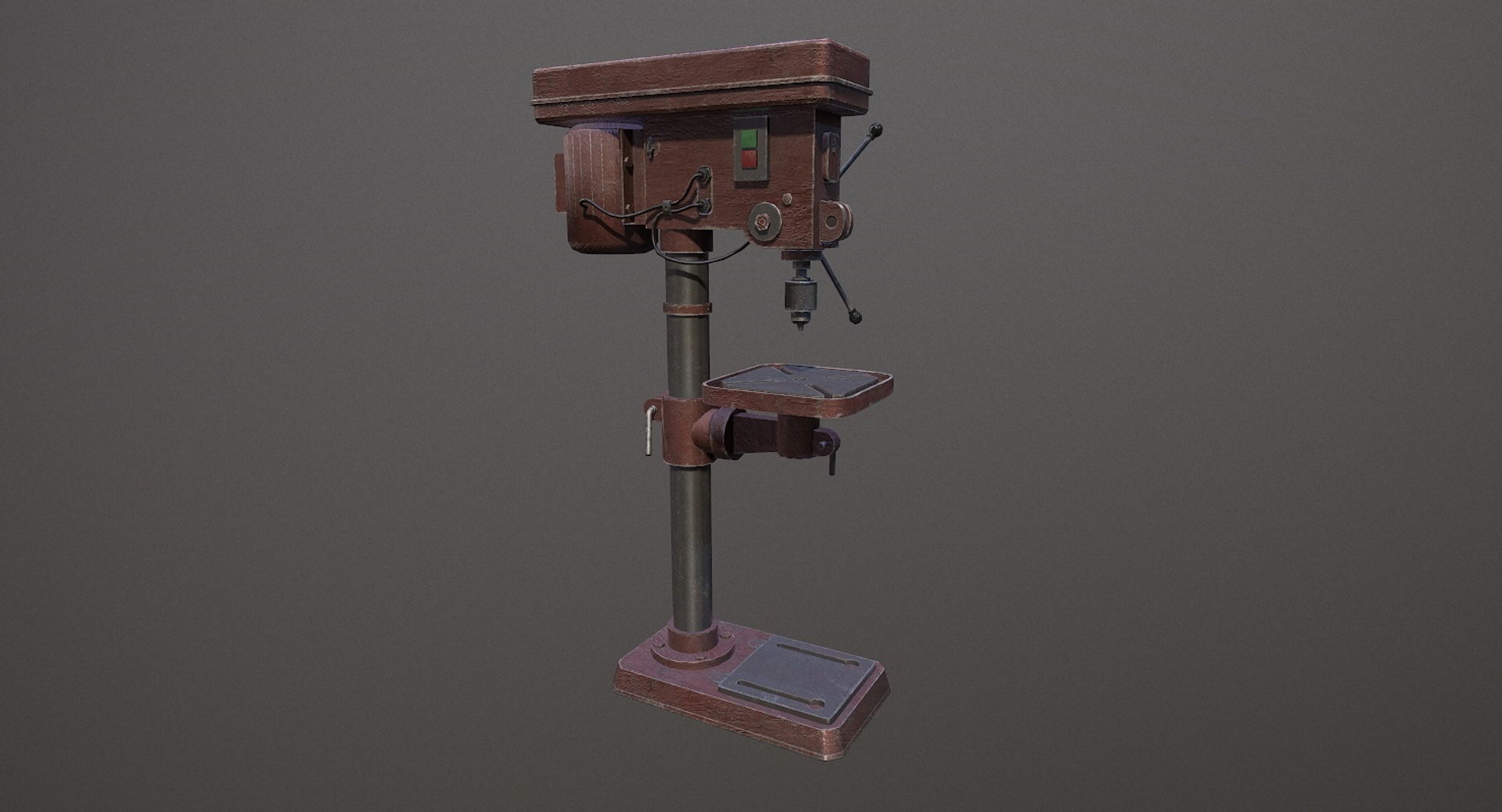 Drill Machine 3D Model - TurboSquid 1572957