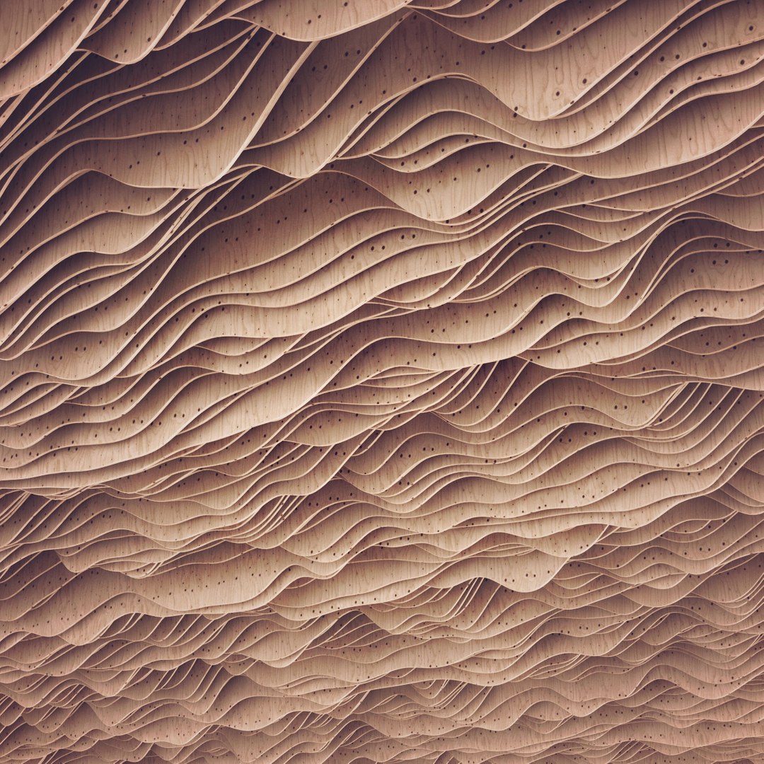 3D Parametric Wood Ceiling - TurboSquid 1488422