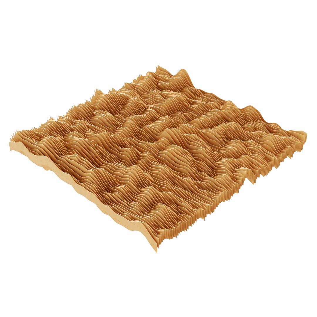 3D Parametric Wood Ceiling - TurboSquid 1488422