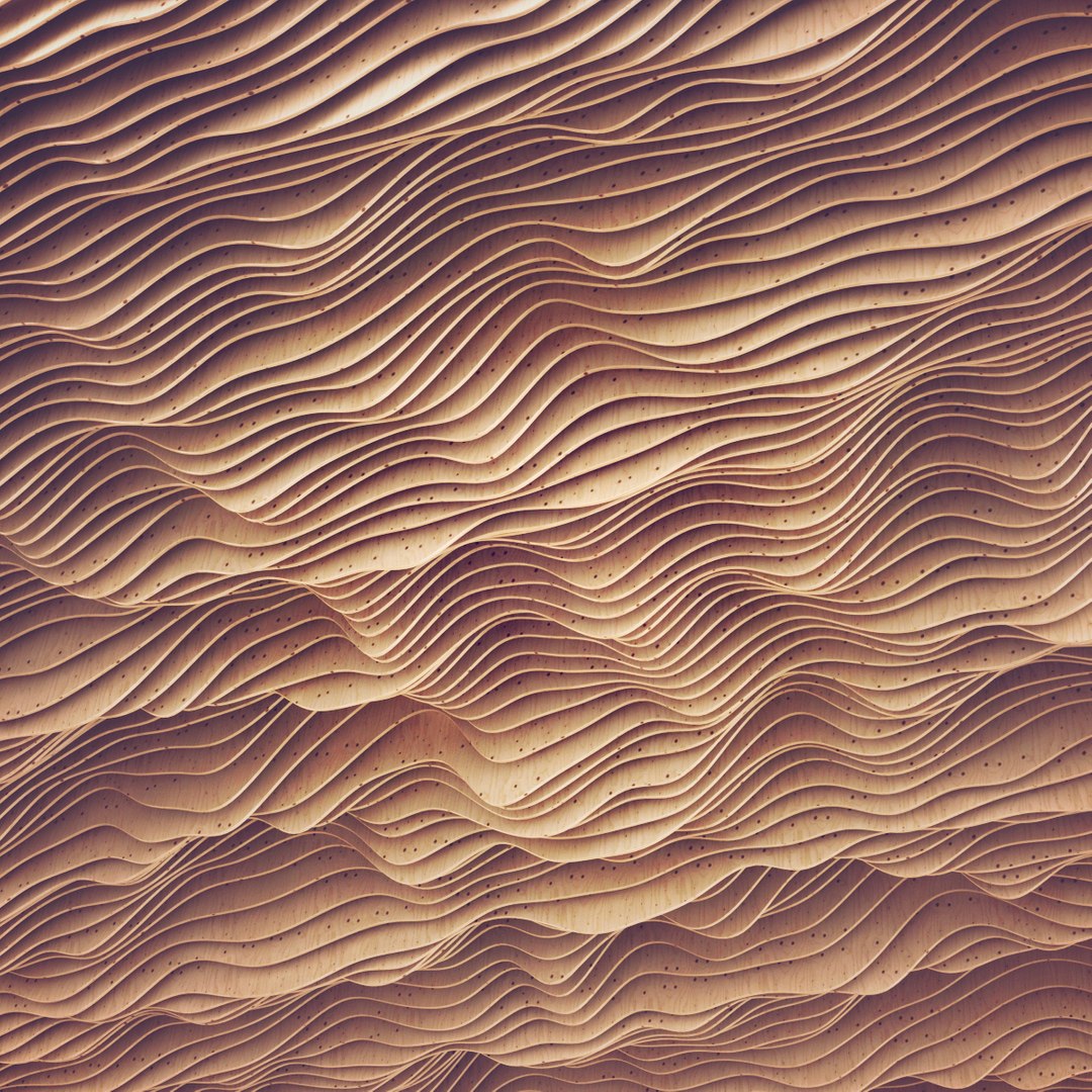 3D Parametric Wood Ceiling - TurboSquid 1488422