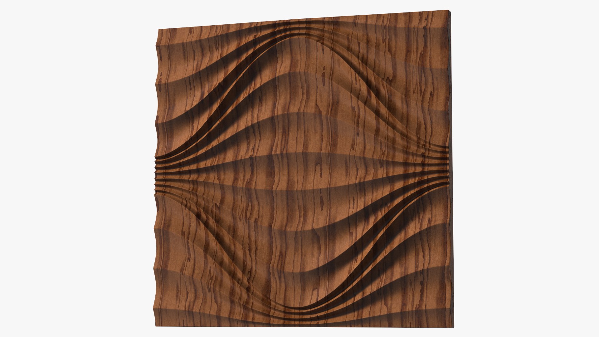 3D Wall Panel Circular Wave Wood3Dモデル - TurboSquid 1907954