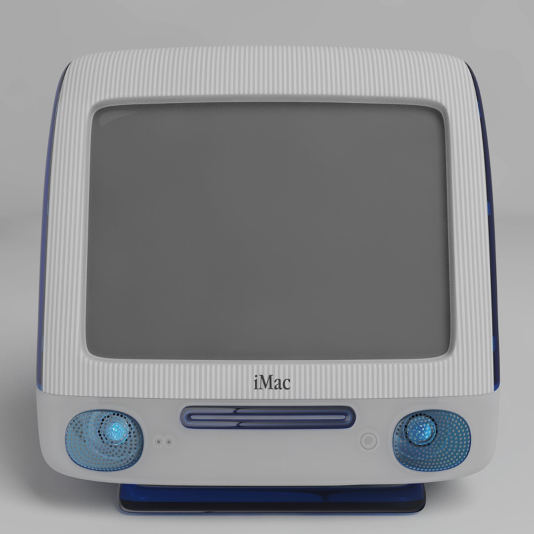 3d Model Imac G3