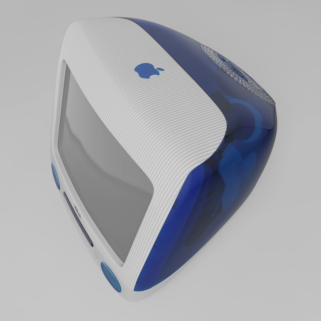 3d Model Imac G3