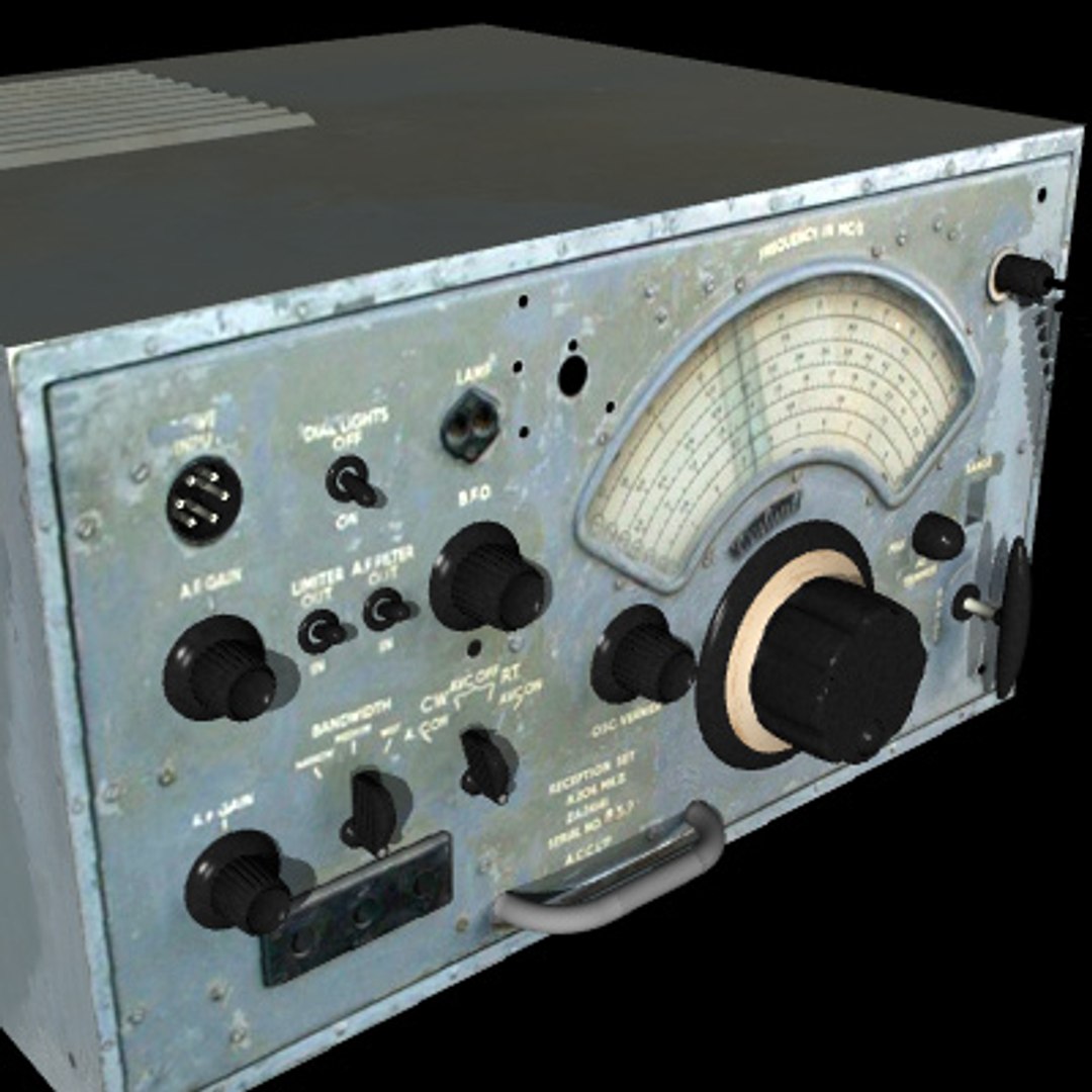 3d Shortwave Radio Model