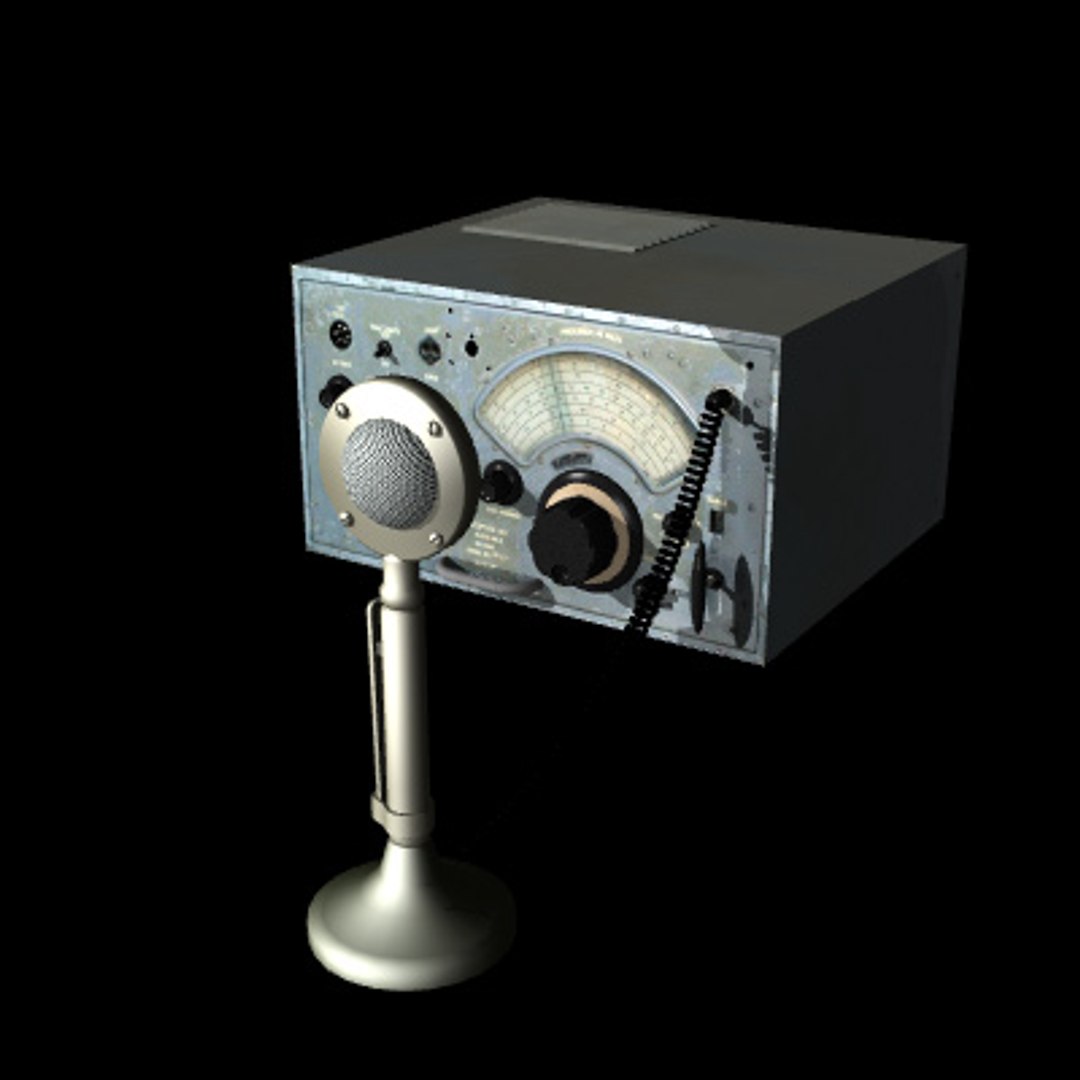 3d Shortwave Radio Model