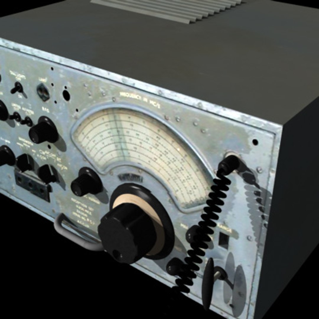 3d Shortwave Radio Model