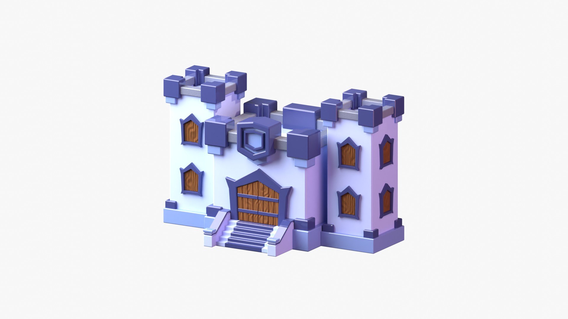 Castle Building Model - TurboSquid 2207495