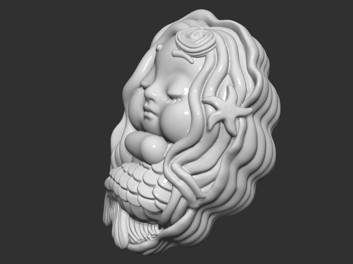 Mermaid 3D Model - TurboSquid 2038314